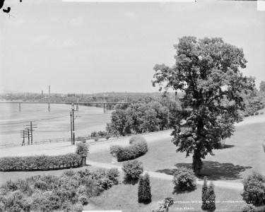 Springfield & Connecticut River from Forest Park - Lost New England