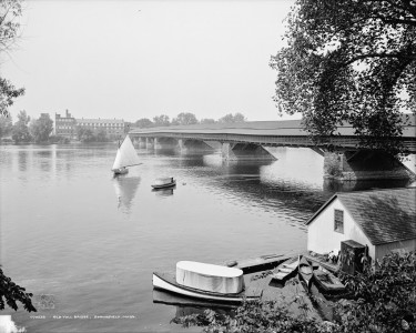 Old Toll Bridge, Springfield Mass - Lost New England