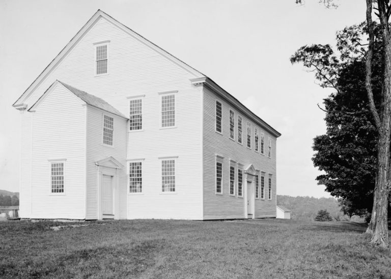 Rockingham Meeting House, Rockingham, Vermont - Lost New England