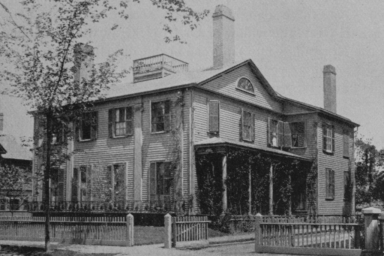 George Merriam House, Springfield, Mass - Lost New England