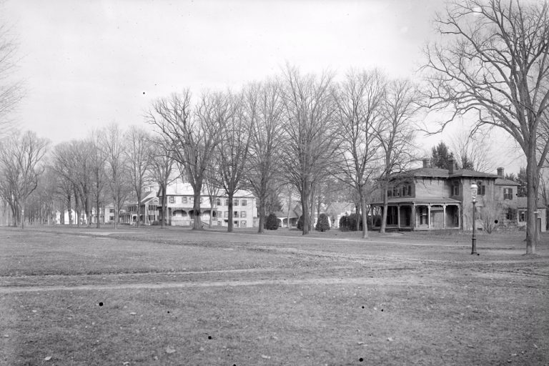 First Church Parsonages, Longmeadow, Mass - Lost New England