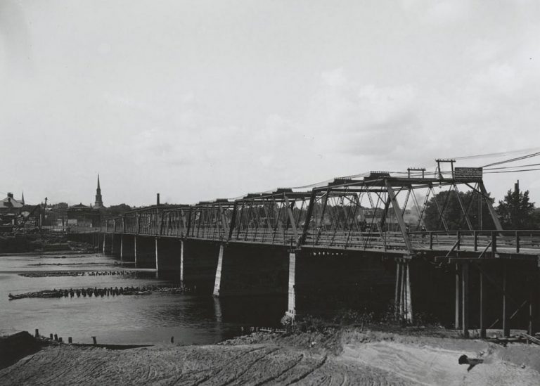 Temporary Bridge, Hartford, Connecticut - Lost New England