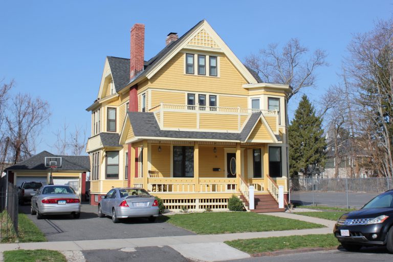 Mary C. Merriam House, Springfield, Mass - Lost New England