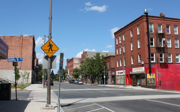 High Street from Hampden Street, Holyoke, Mass - Lost New England