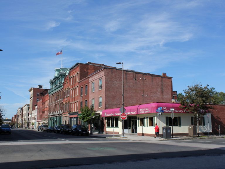 High Street from Hampden Street, Holyoke, Mass - Lost New England