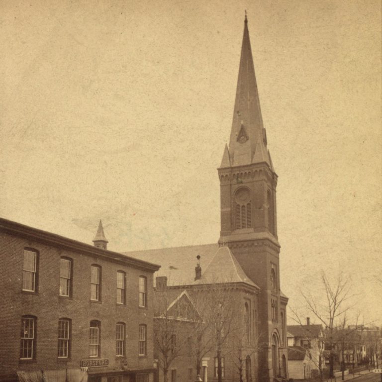 Trinity Methodist Church, Springfield, Mass - Lost New England
