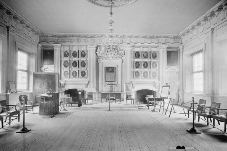 Assembly Room, Independence Hall, Philadelphia, Pennsylvania - Lost New ...