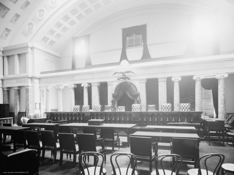 Old Senate Chamber, US Capitol, Washington, DC - Lost New England