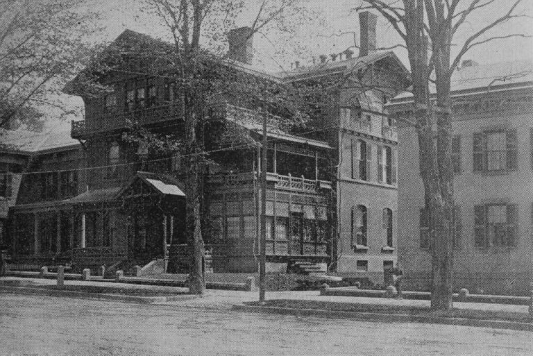 Elisha Morgan House, Springfield, Mass - Lost New England