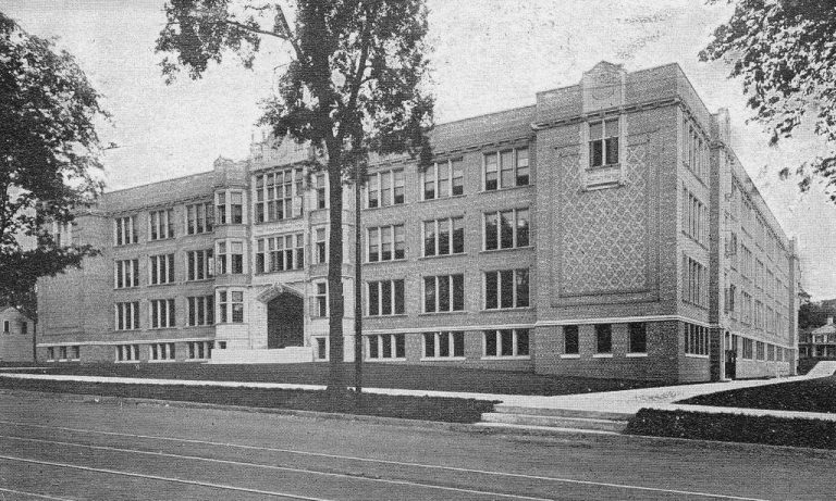 High School of Commerce, Springfield, Mass - Lost New England