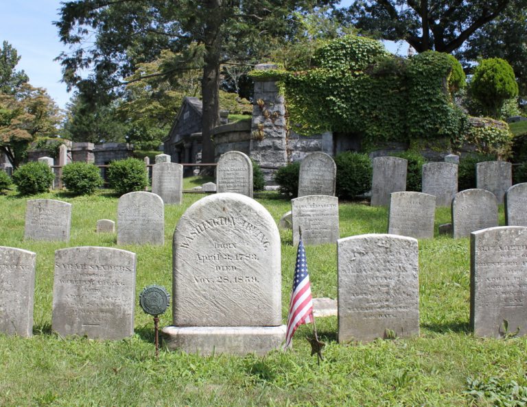 Washington Irving Grave, Sleepy Hollow, New York - Lost New England