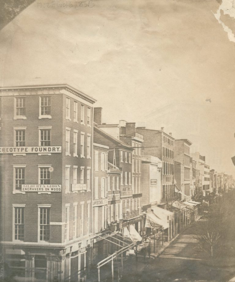 Chestnut Street from Sixth Street, Philadelphia, Pennsylvania - Lost ...
