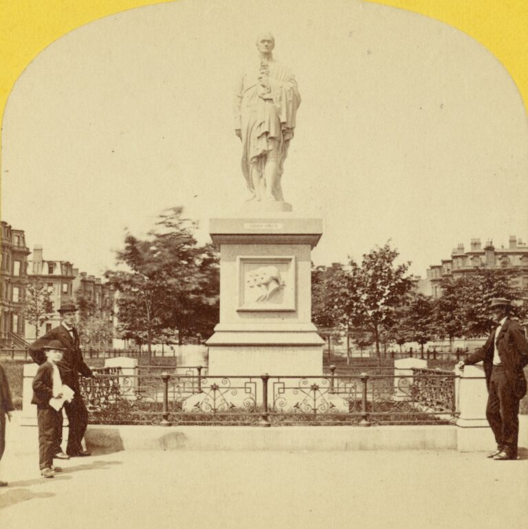 Alexander Hamilton Statue, Boston - Lost New England