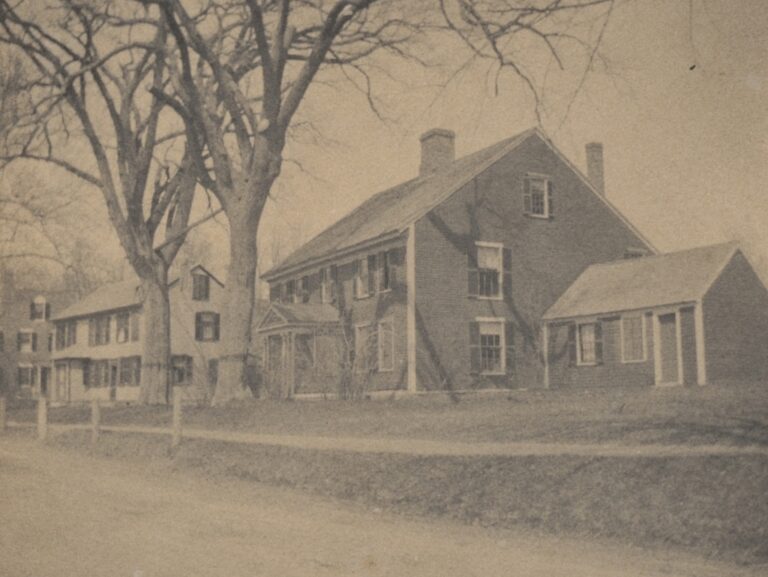 Reuben Brown House and Saddler's Shop, Concord, Massachusetts - Lost ...